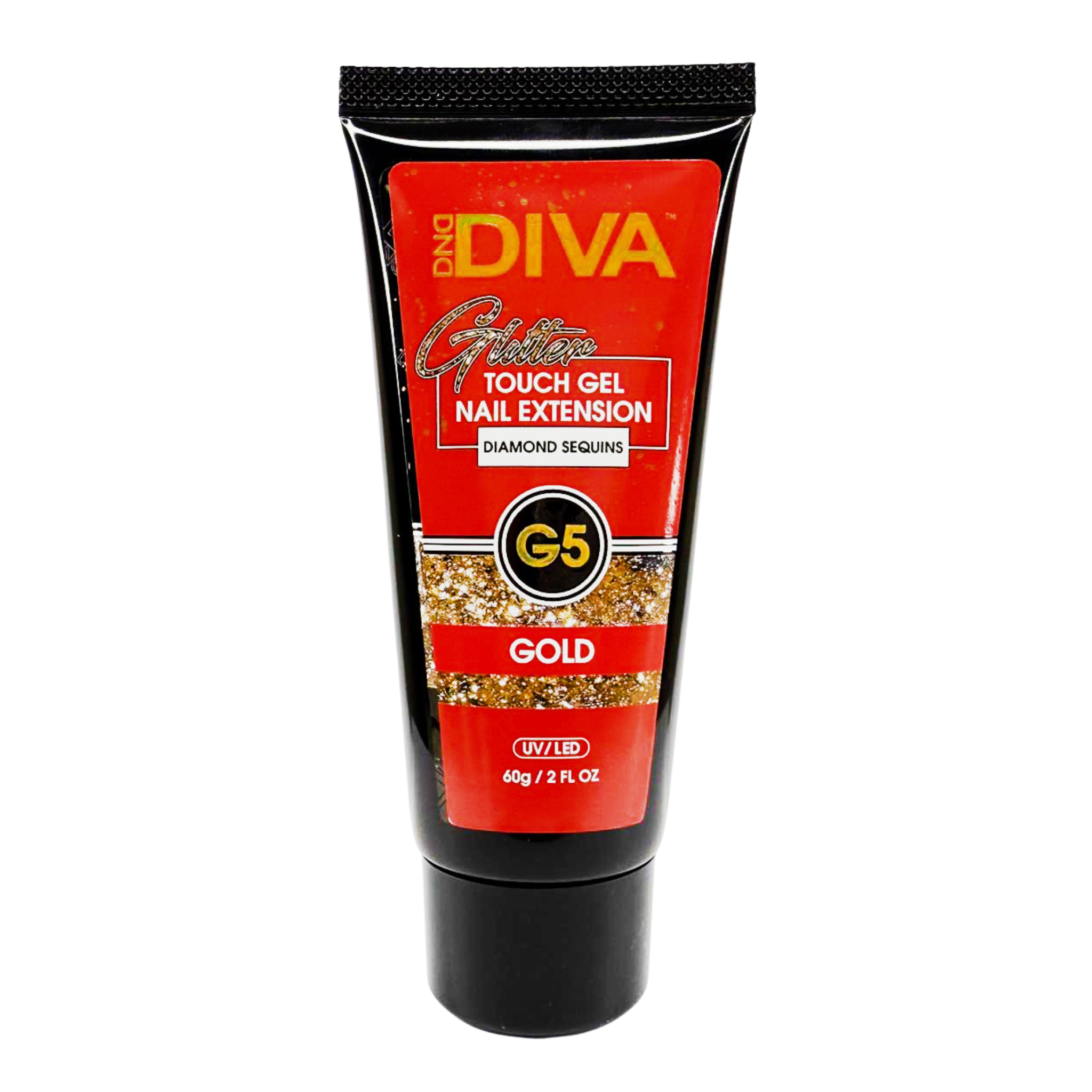 Shop DND Diva Glitter Touch Gel - G05 Gold