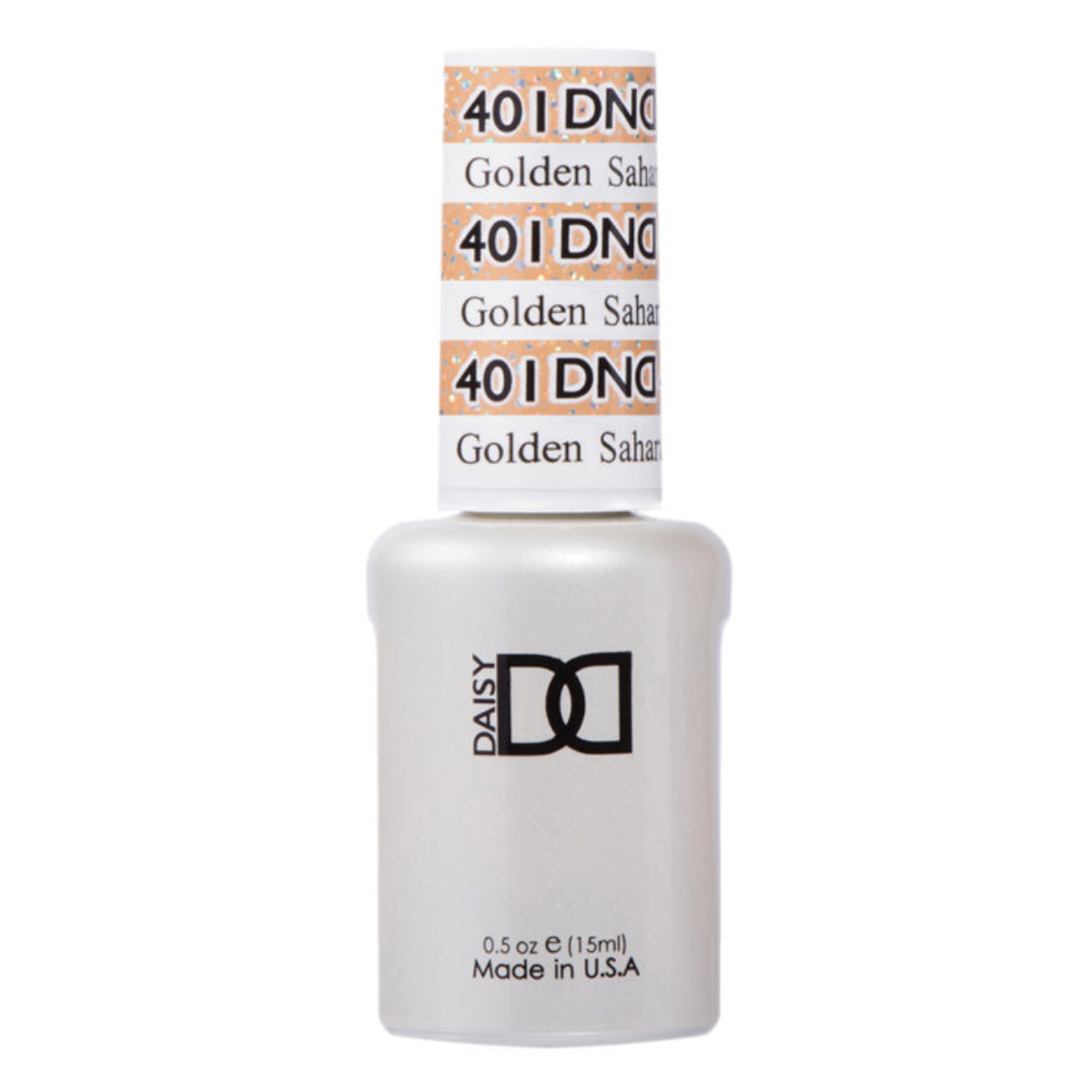 Shop DND Gel ‘Golden Sahara Star’ #401 – Gold Glitter Gel Polish