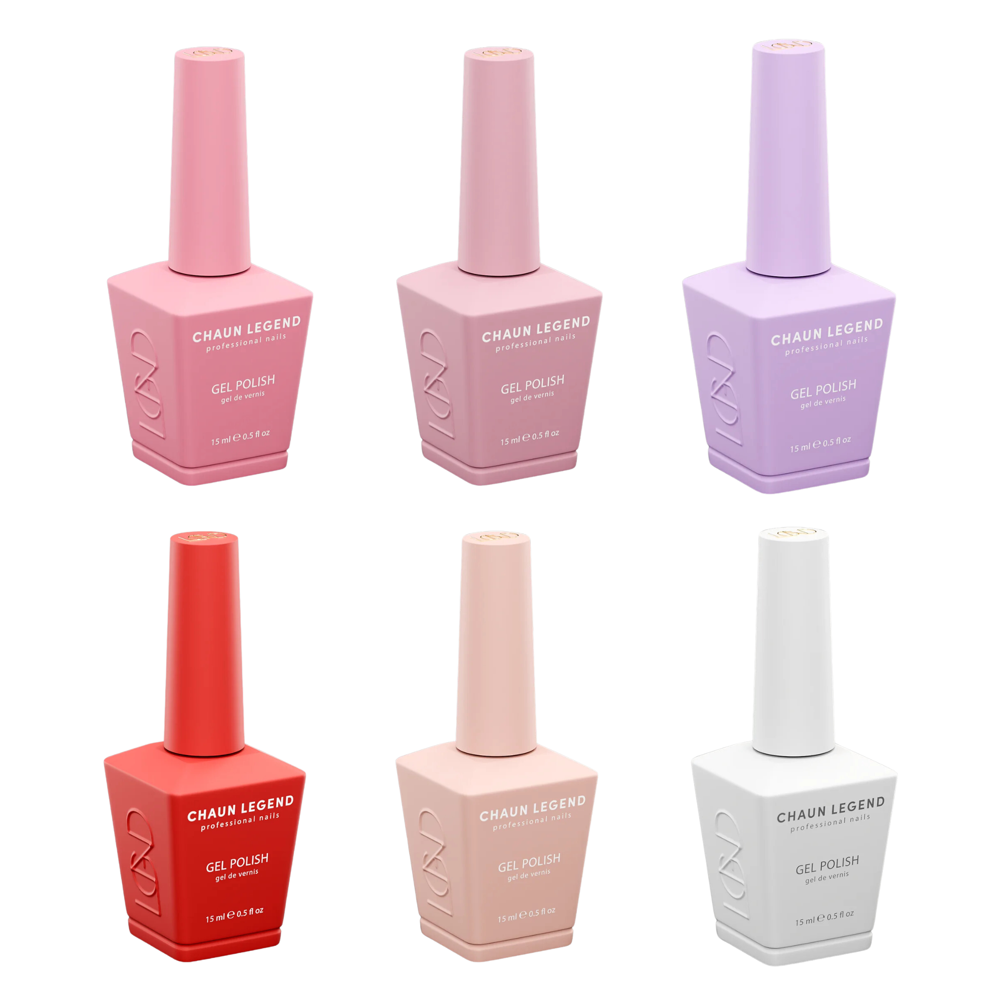 Chaun Legend Gel Polish 'Hues of Love' Valentine's Set