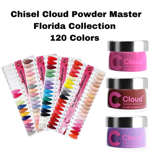 Chisel Cloud Powder Master Florida Collection - 120 Colors