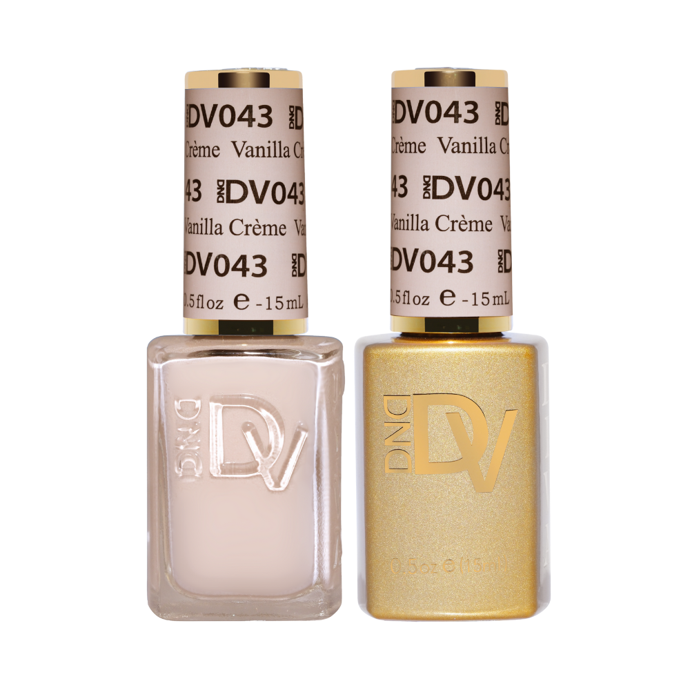 043 Vanilla Creme Diva Gel & Polish Duo by DND