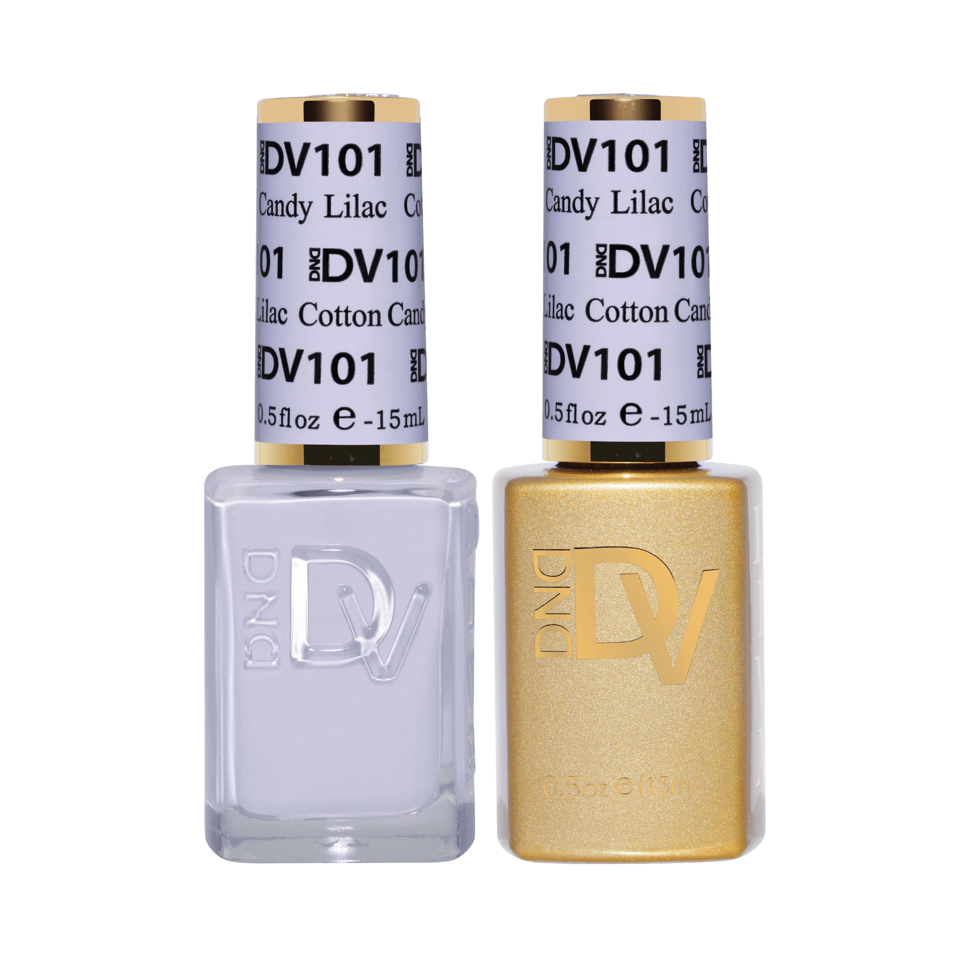 101 Cotton Candy Lilac Diva Gel & Polish Duo by DND