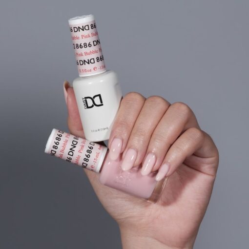 Shop 8686 Pink Bubble Gel & Polish Duo by DND Online Now