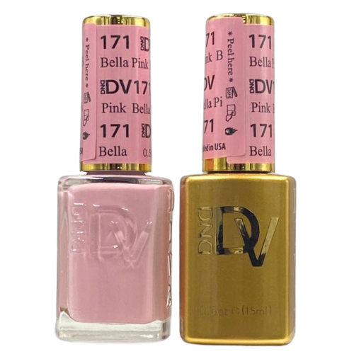 171 Bella Pink Gel & Polish Diva Duo by DND – Nail Company Wholesale Supply, Inc