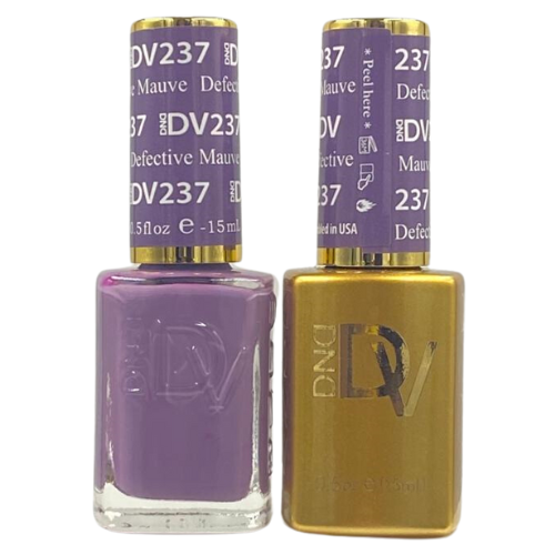 237 Detective Mauve Diva Gel & Polish Duo by DND