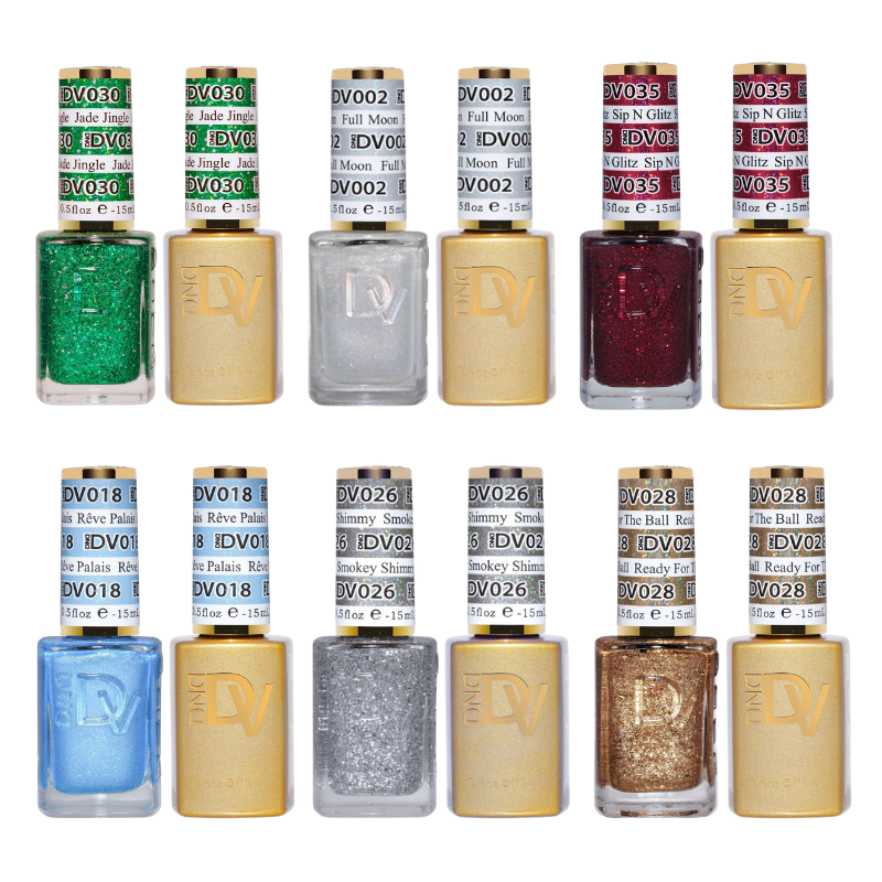 Shop DND Diva Winter Gel & Polish Set | Holiday Glitters