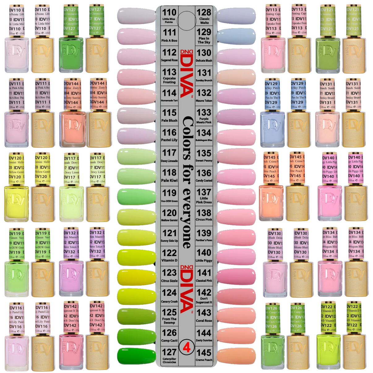 DND Diva Soda Poppin' Gel & Polish Collection | 30pc & 36pc