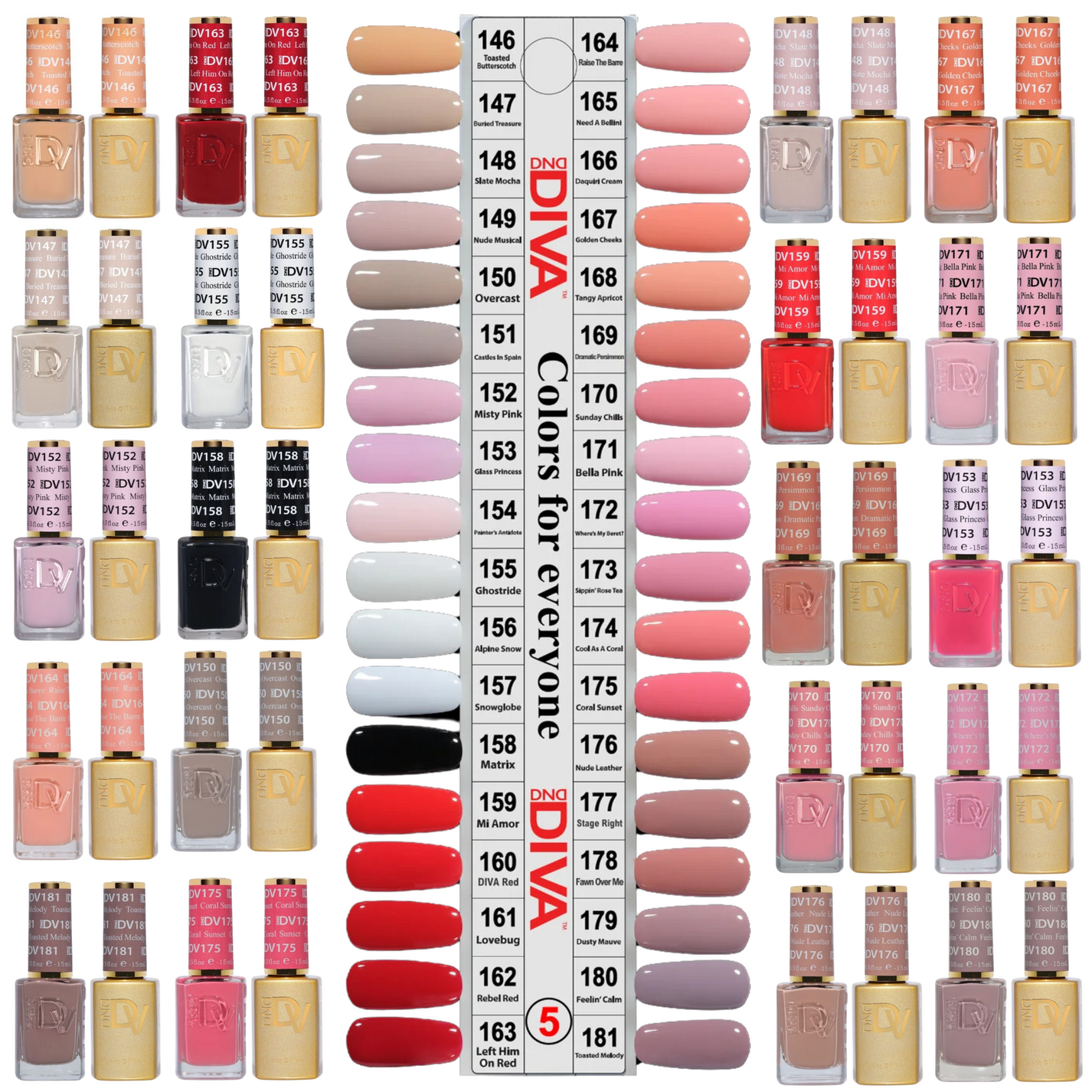 DND Diva Prima Donna Gel & Polish Collection | 30pc & 36pc