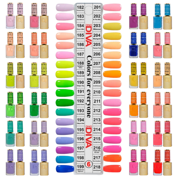 DND Diva Duo Collection: Stylish Nail Colors