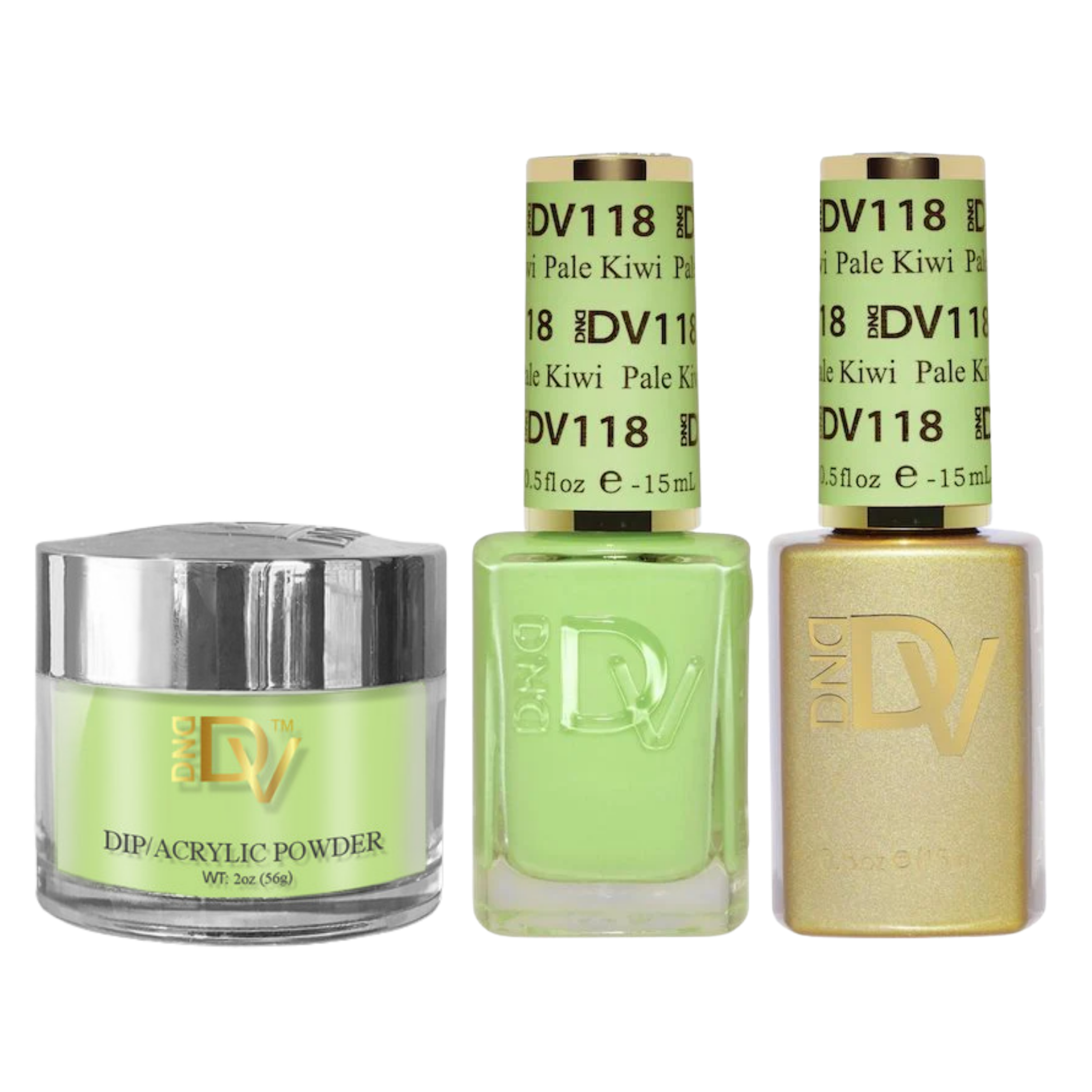 Shop DND Diva Trio I 118 Pale Kiwi