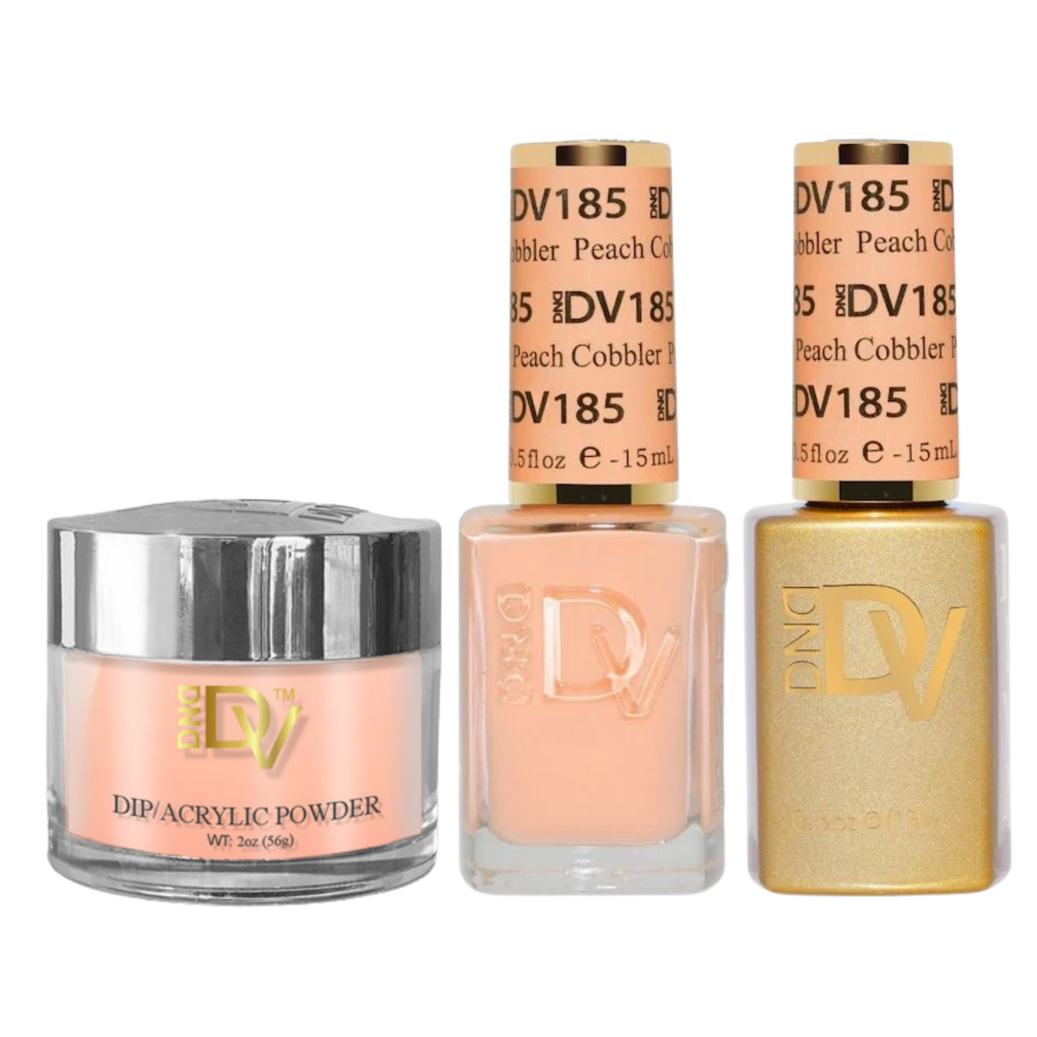 Shop DND Diva Trio I 185 Peach Cobbler