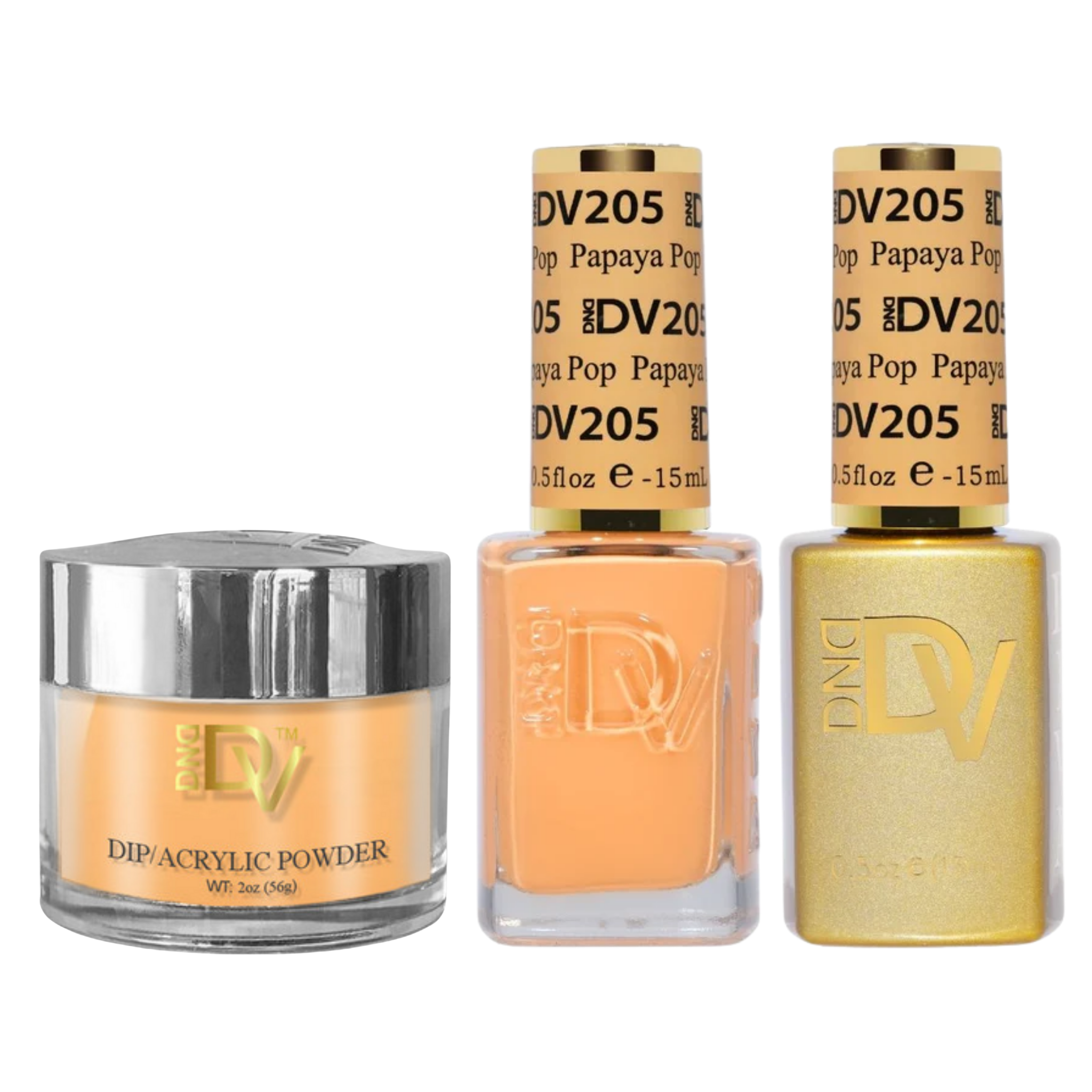 Shop DND Diva Trio I 205 Papaya Pop
