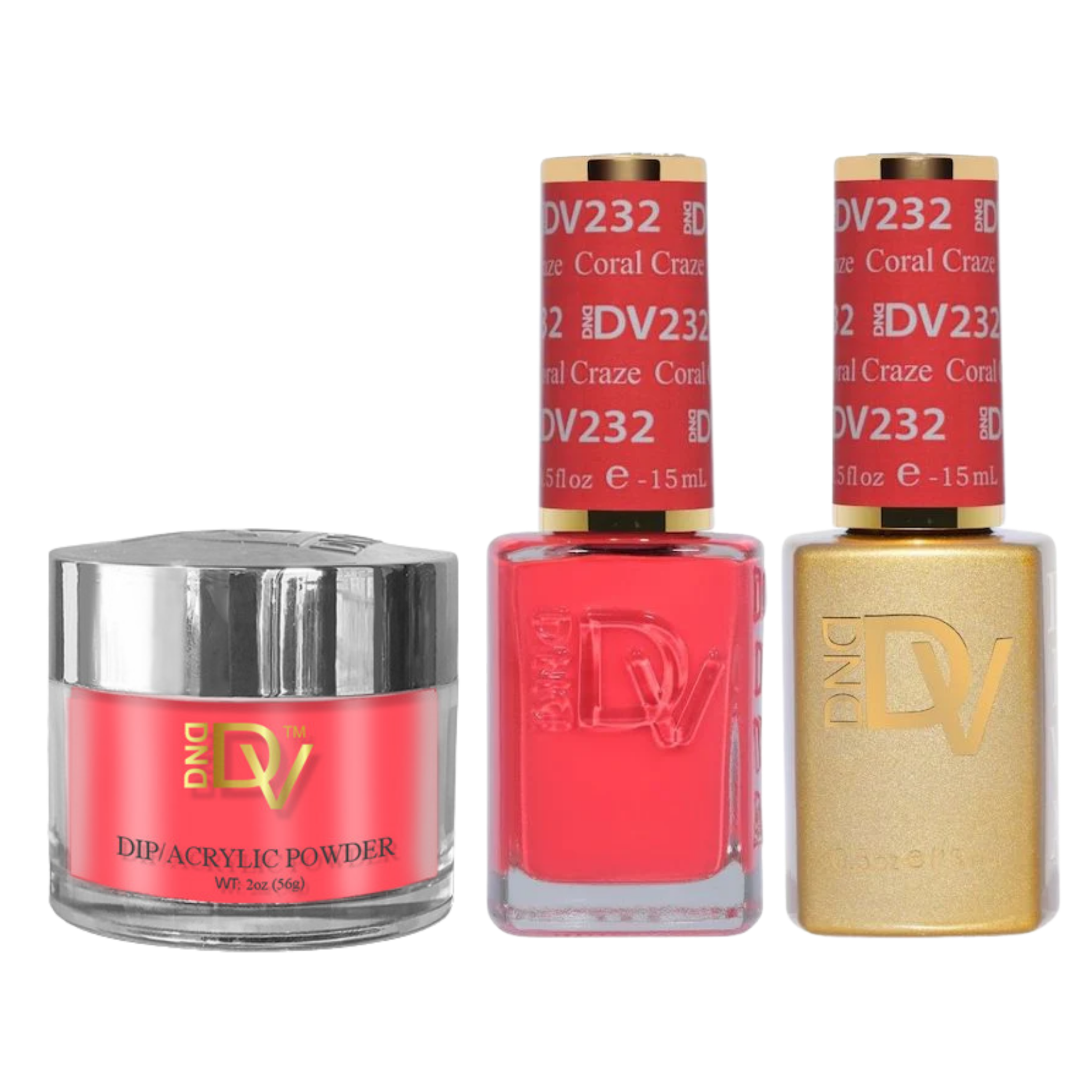 Shop DND Diva Trio I 232 Coral Craze