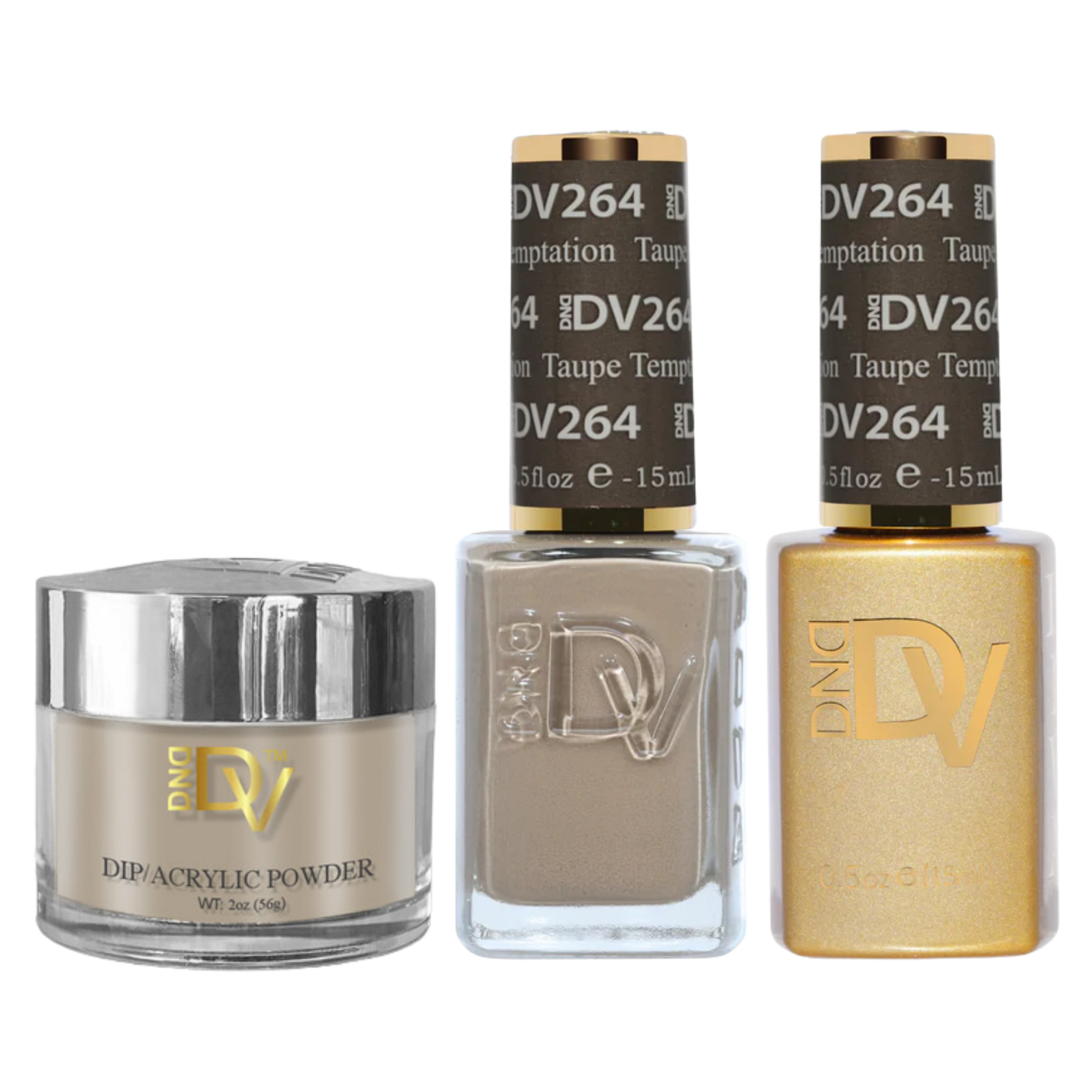 Shop DND Diva Trio I 264 Taupe Temptation