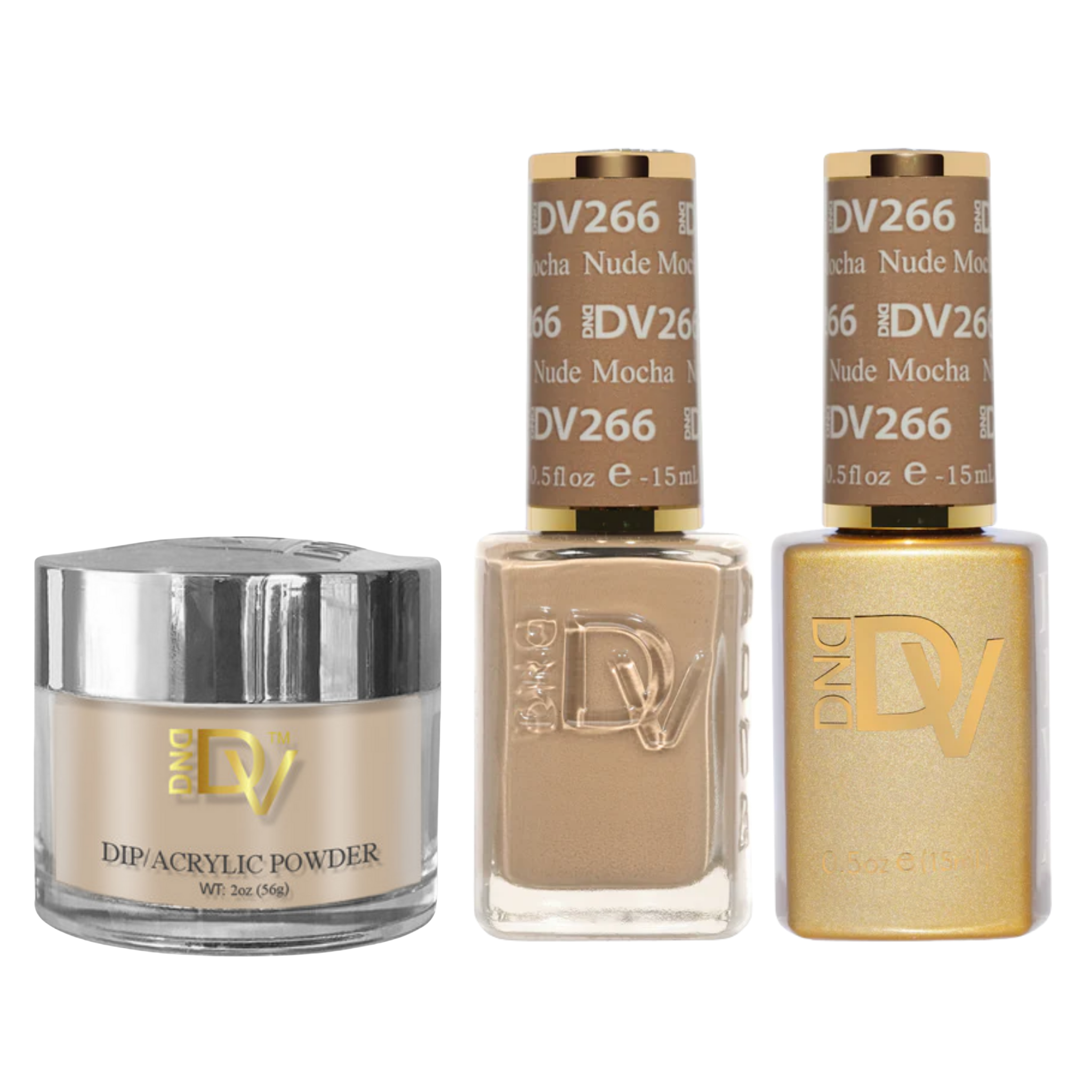 Shop DND Diva Trio I 266 Nude Mocha