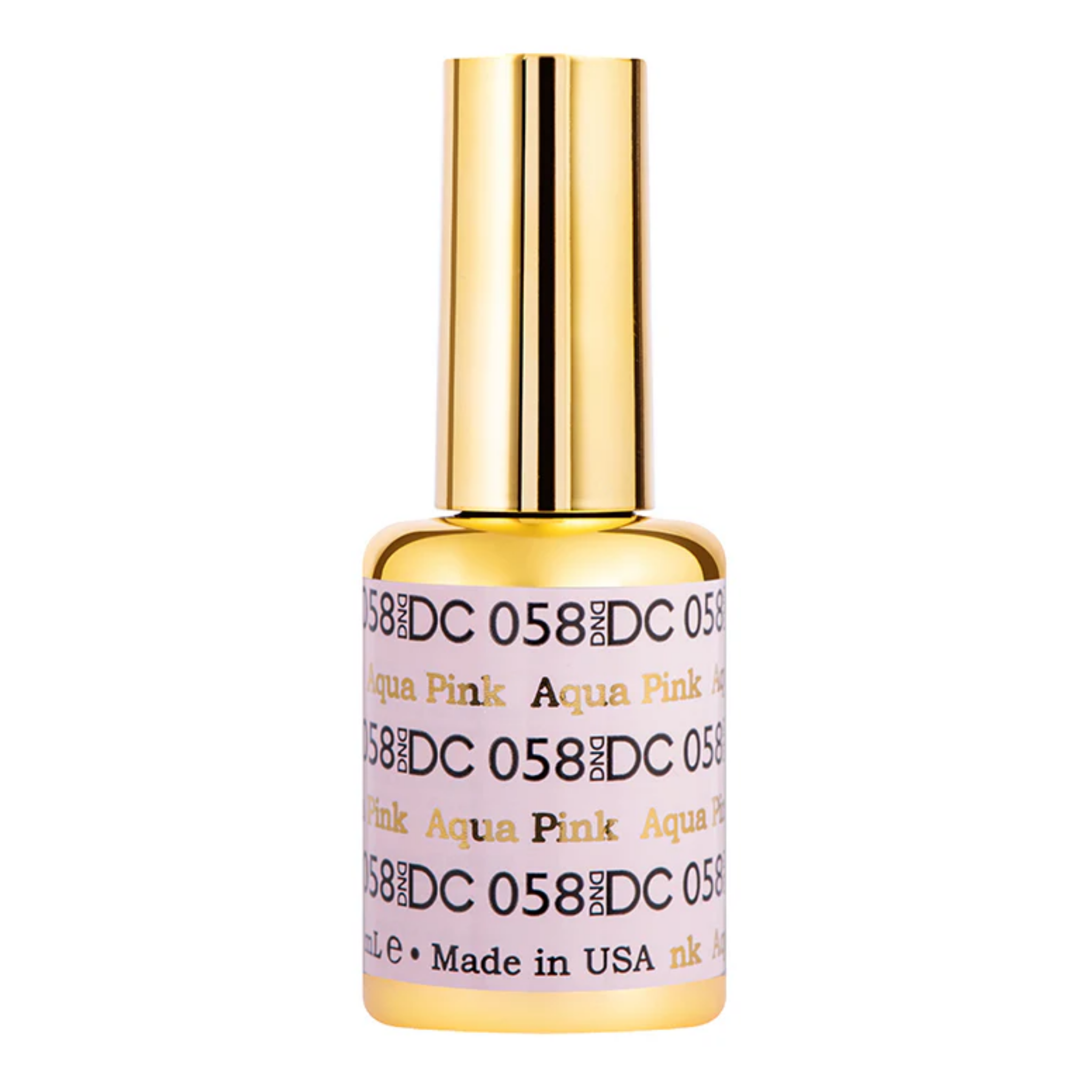 Shop DND DC Gel ‘Aqua Pink’ – Sheer Clear Pink Nude Polish