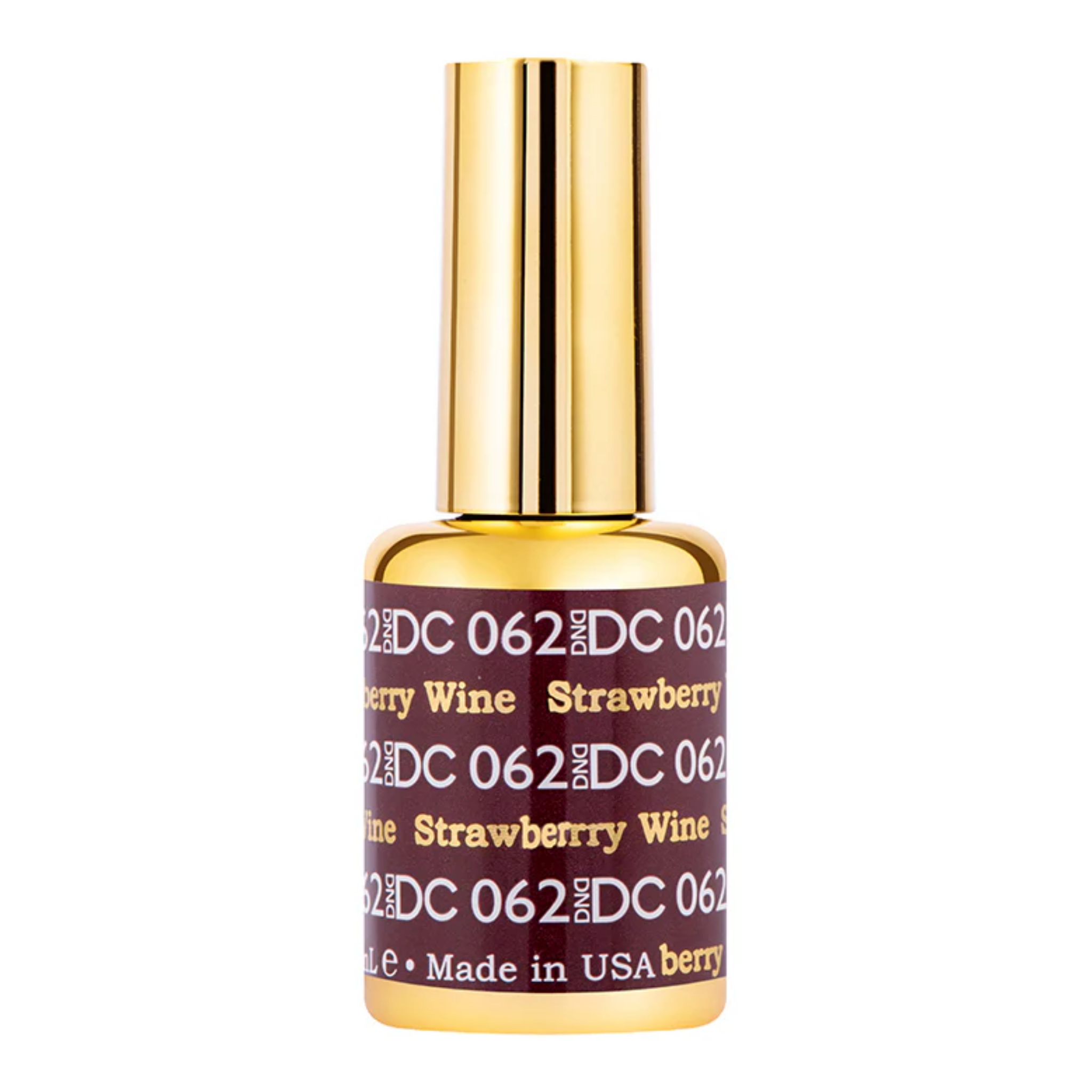 Shop DND DC Gel ‘Strawberry Wine’ – Romantic Deep Wine Red