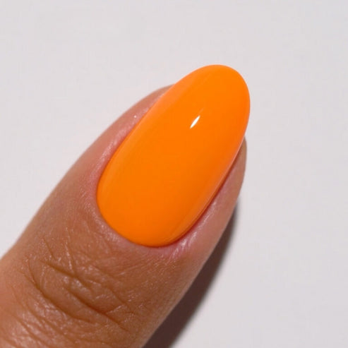 208 Perfect Orange Gel & Polish Diva Duo by DND