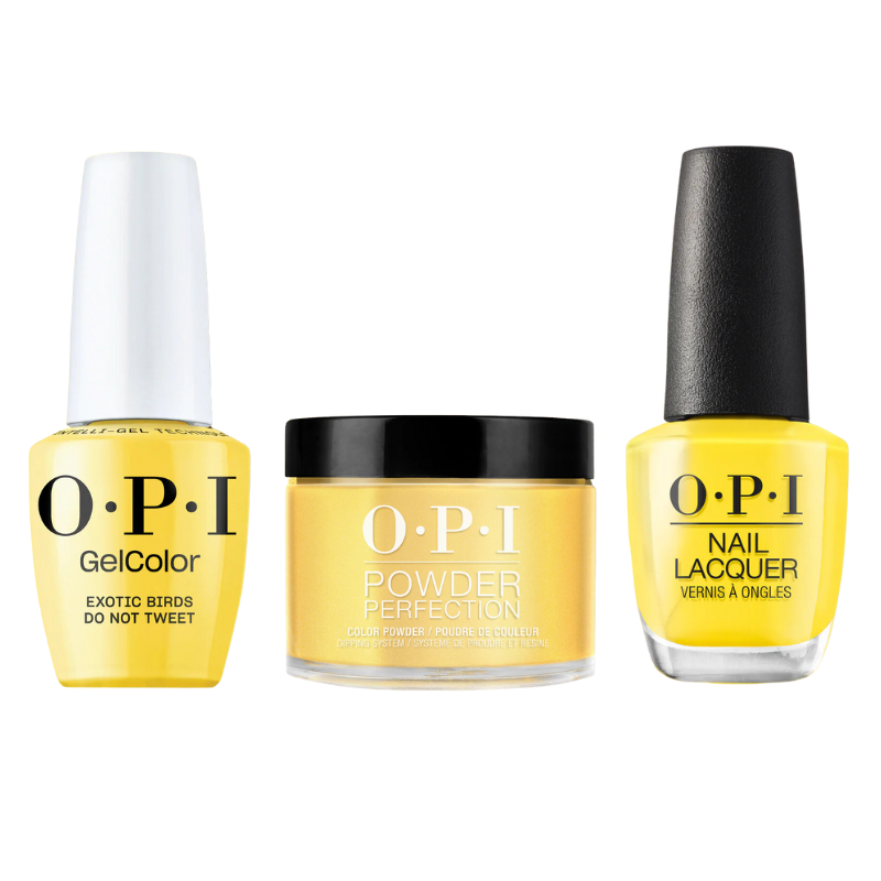 Shop OPI Intelli-Gel Trio F91 Exotic Birds Do Not Tweet