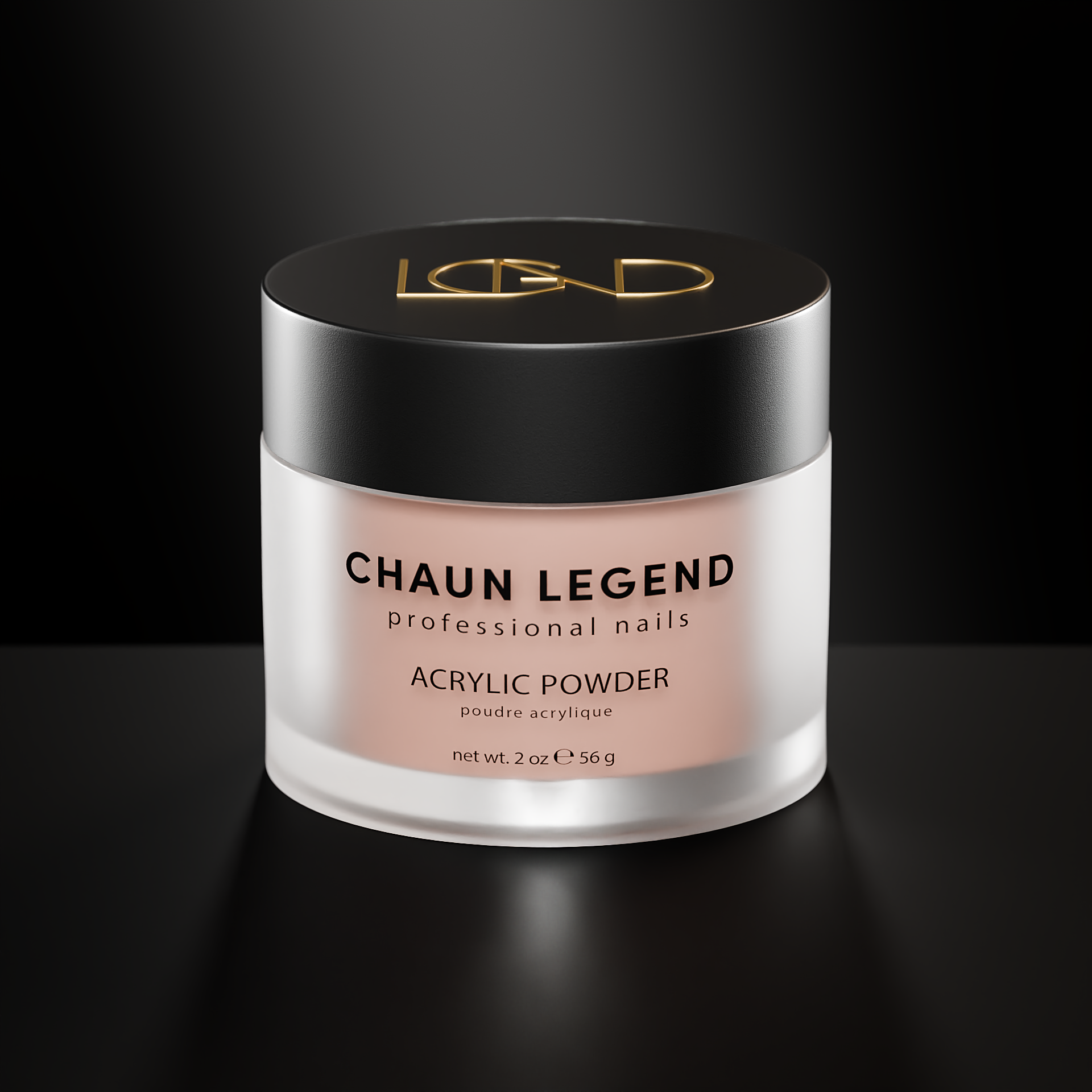 128 Creme Brulee Acrylic Powder 2oz by Chaun Legend