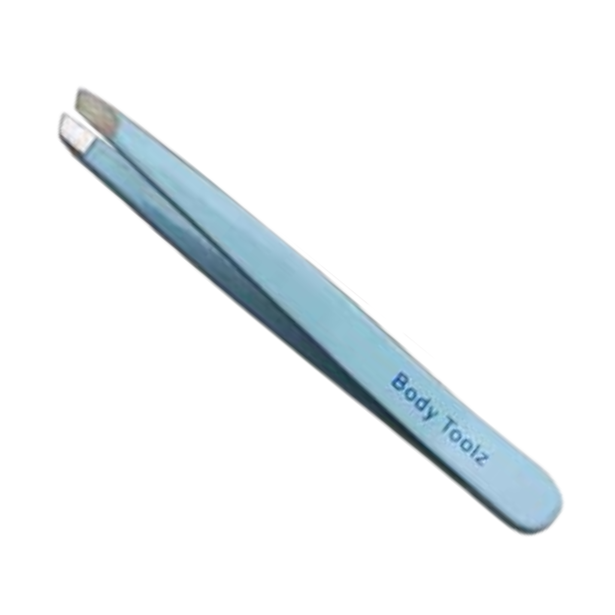 Shop Body Toolz I Light Blue Slant Tweezer (0105)