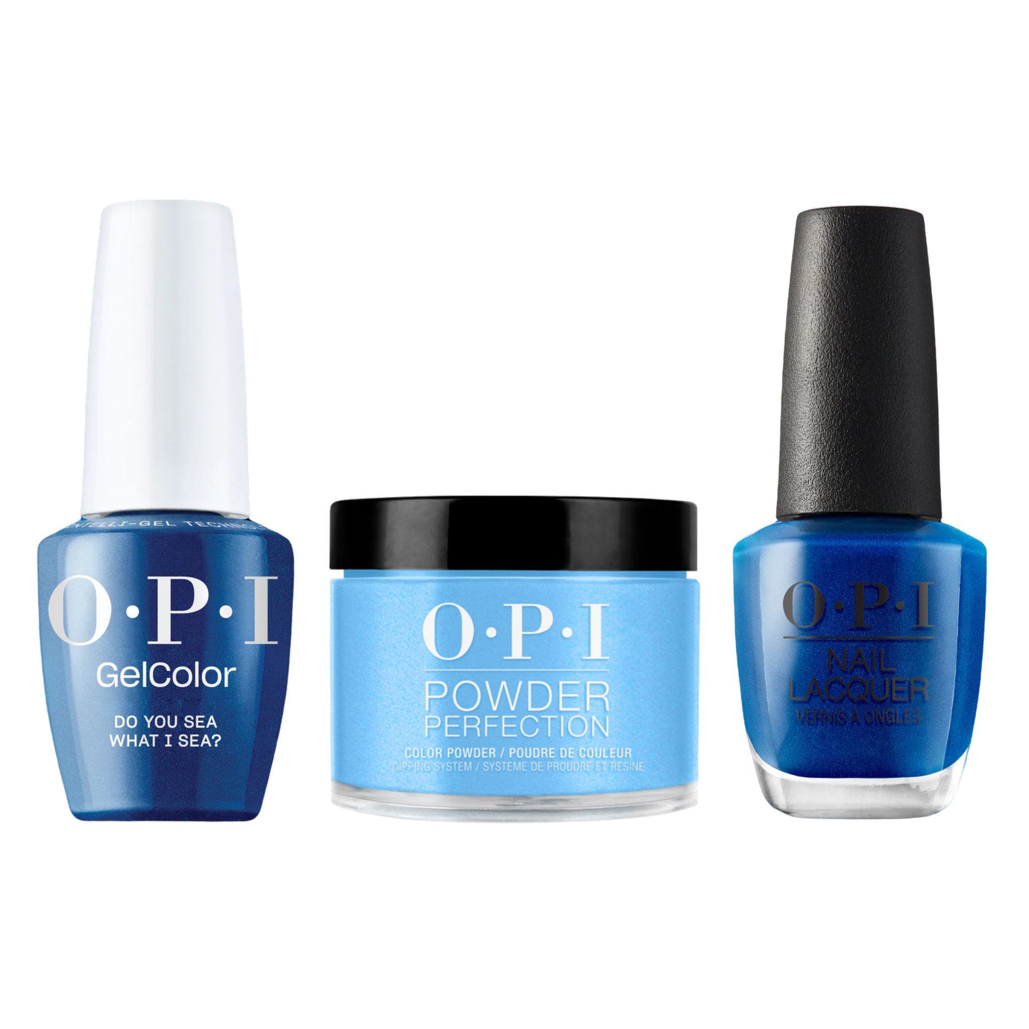 Shop OPI Intelli-Gel Trio F84 Do You Sea What I Sea?