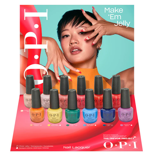 Shop OPI Summer 2025 - Make 'Em Jelly Polish Collection