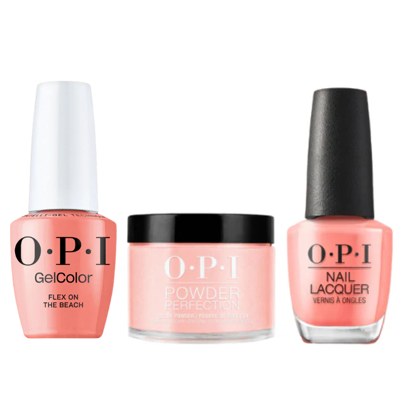 Shop OPI Intelli-Gel Trio P005 Flex On The Beach