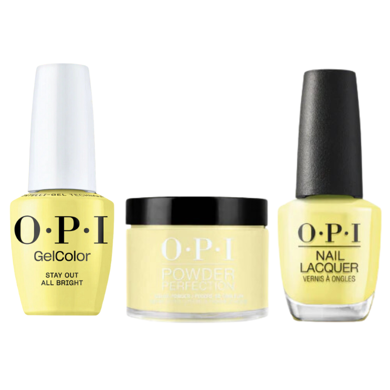 Shop OPI Intelli-Gel Trio P008 Stay Out All Bright
