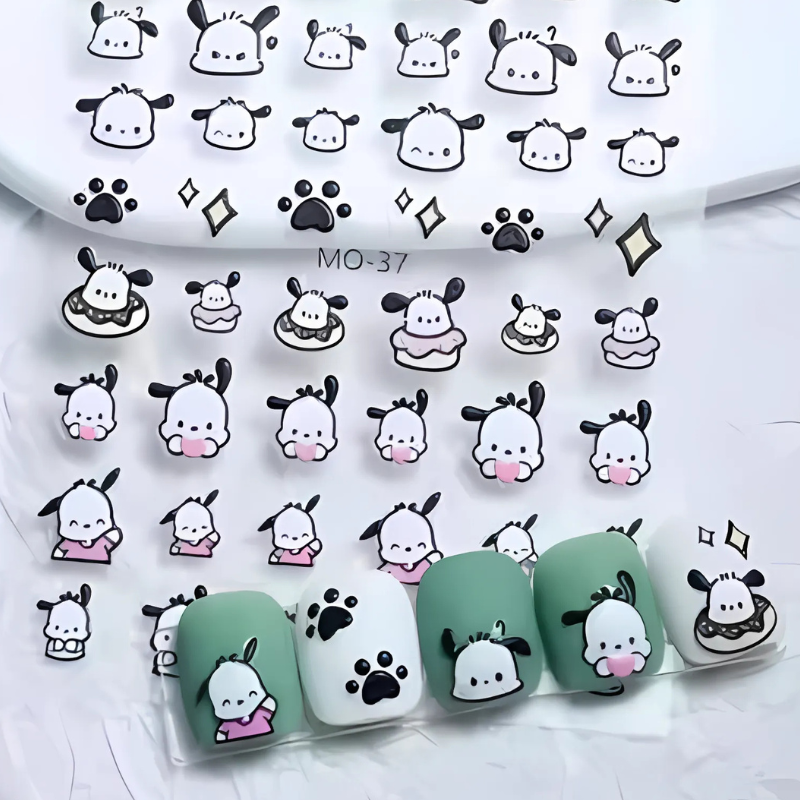 Shop Nail Art Stickers - Pochacco
