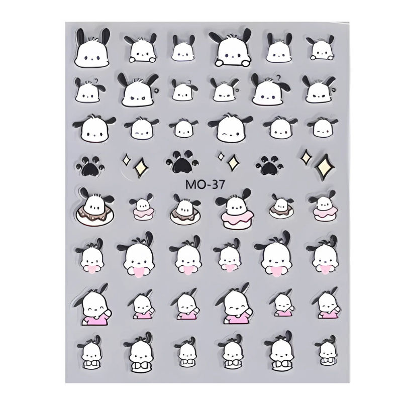 Shop Nail Art Stickers - Pochacco