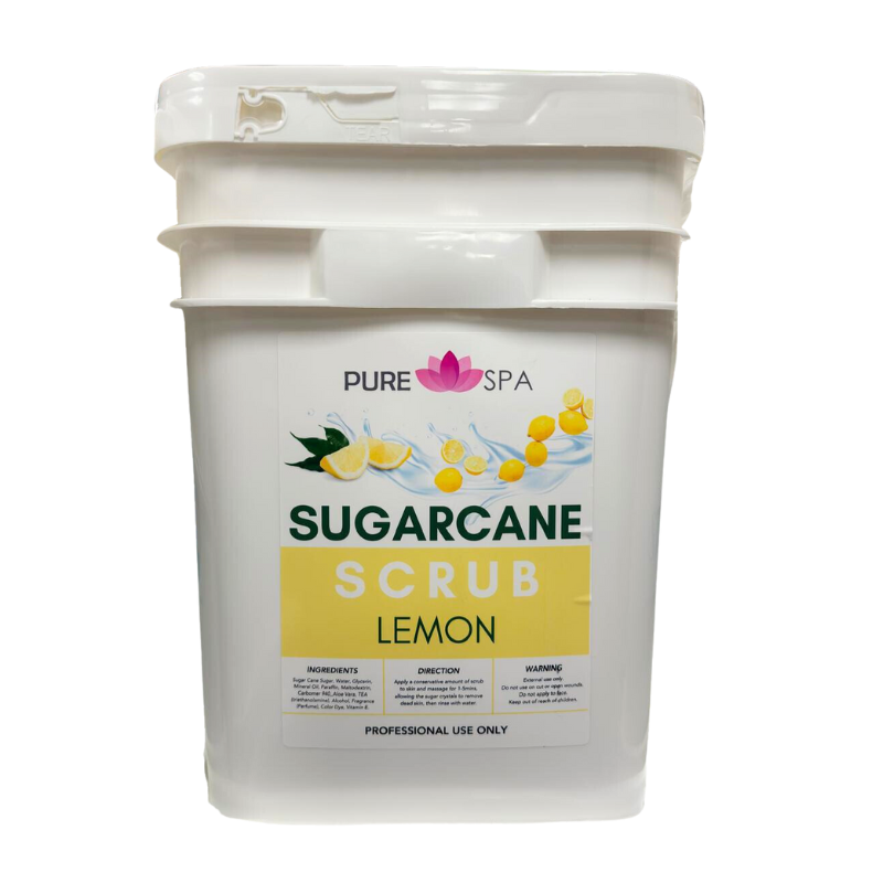 Lemon Sugar Scrub 5 Gallon by PureSpa - Pedicures
