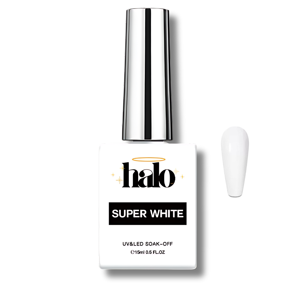 The Brightest Super White Gel Polish
