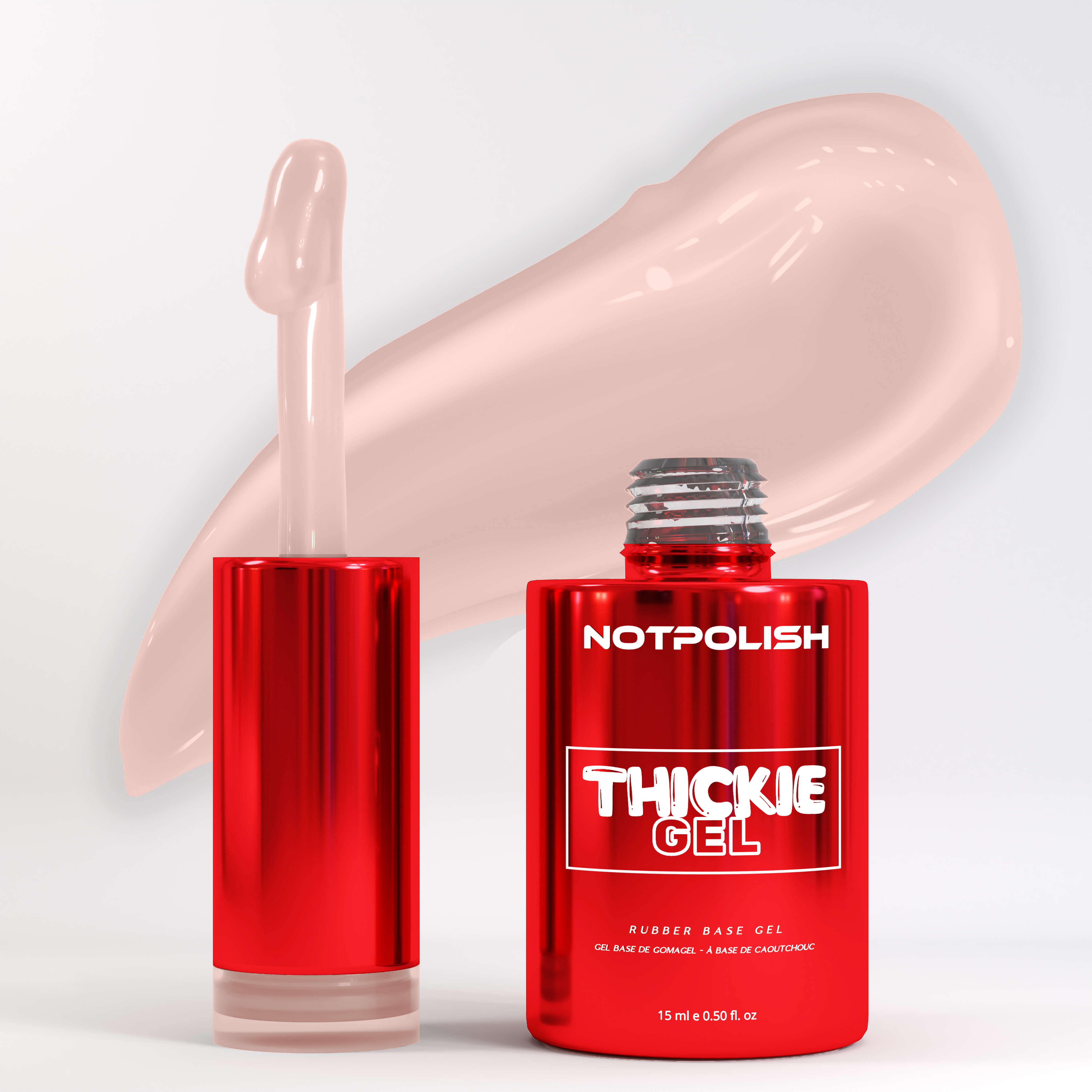 Notpolish Thickie Gel TG04 Pale Nude | Rubber Base