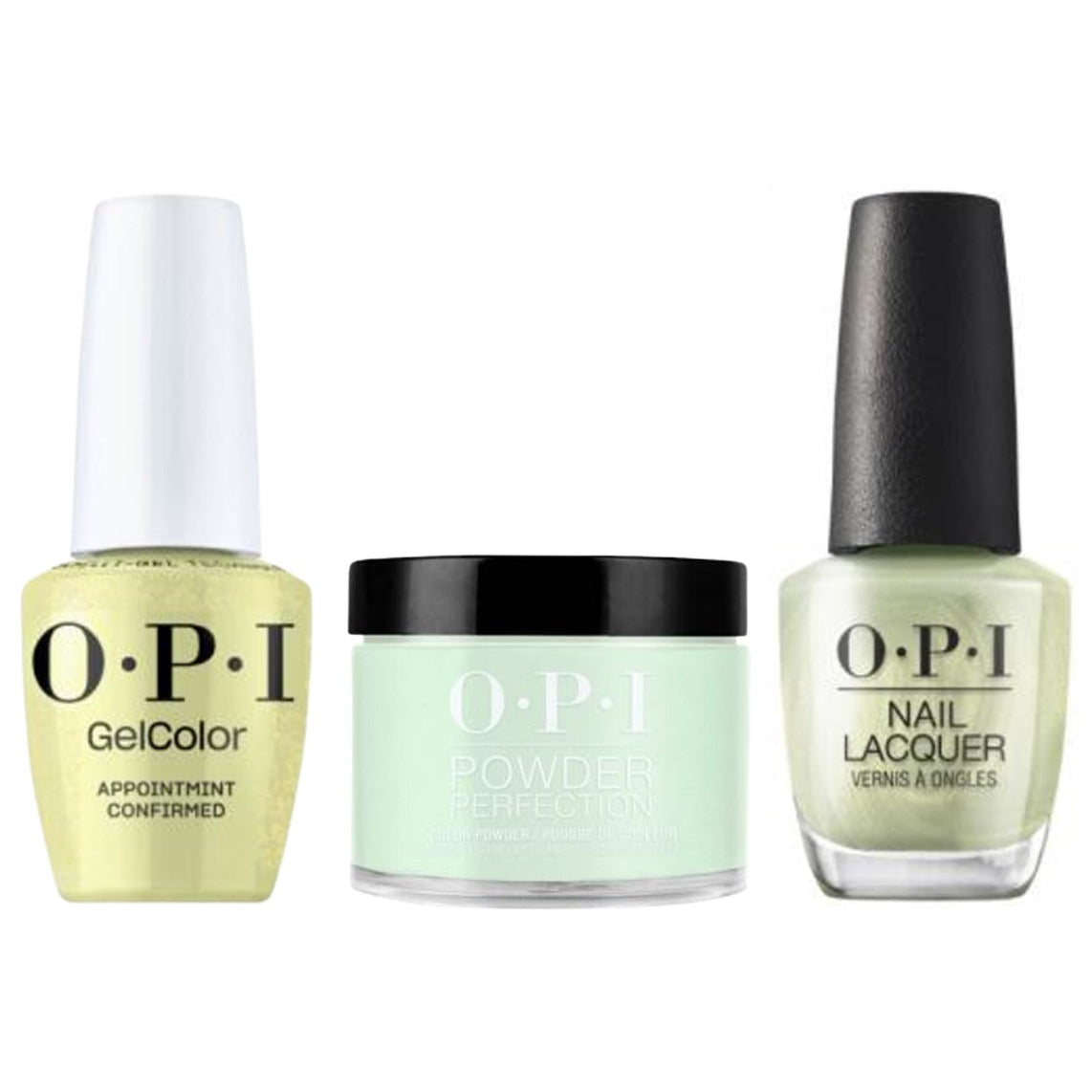 Shop OPI Intelli-Gel Trio S047 AppointMINT Confirmed