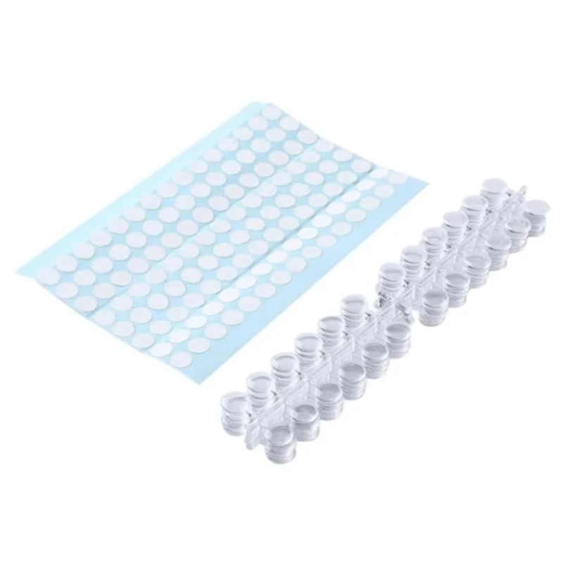 Shop Clear Circle Swatch Board 120pc Online Now