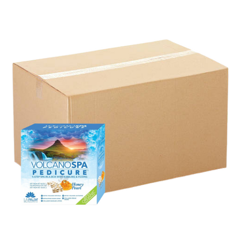 Honey Pearl 6 Step Pedicure Kit By Volcano Spa