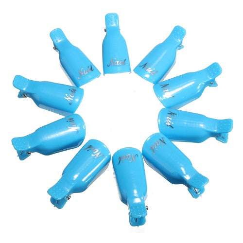 Reusable Soak Off Clips - Teal