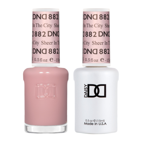 Shop DND Gel & Polish Duo - 882 Sheer In The City