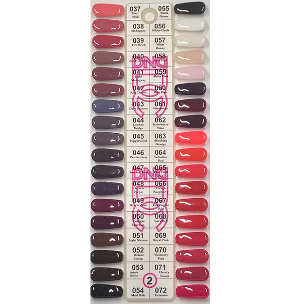 DND DC Color Swatch 1-4