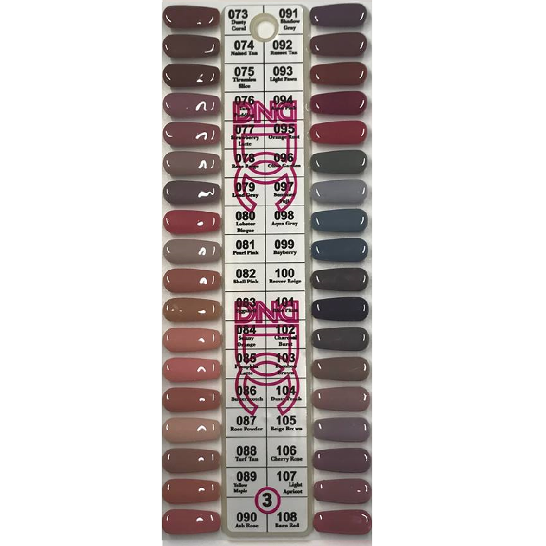 DND DC Color Swatch 1-4